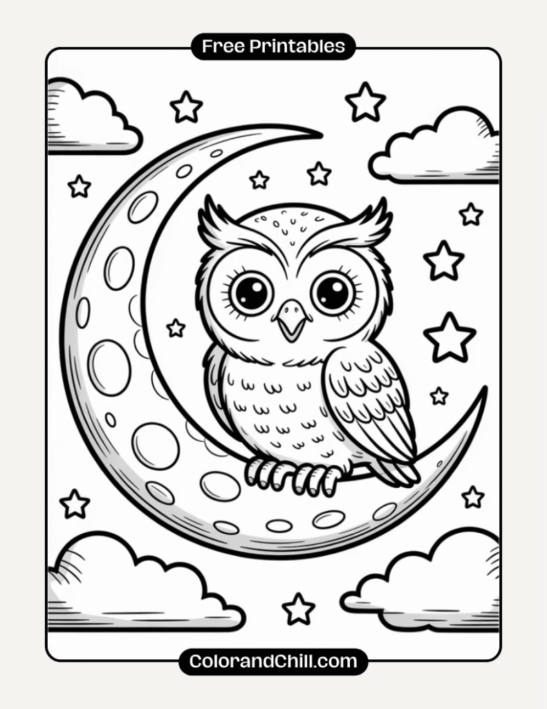 Adorable Animal Coloring Pages - Free Printable Fun for Kids - Free PDF ...